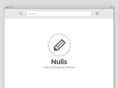 Nulis A Free Minimalist WordPress Theme With A Unique Twist WP Tavern