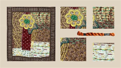 Stitchery Running Stitch With Variations Slow Stitching Inspirations