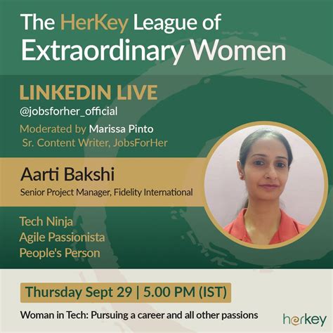 Aarti Bakshi On Linkedin Tune In At 5 Pm 10 Comments