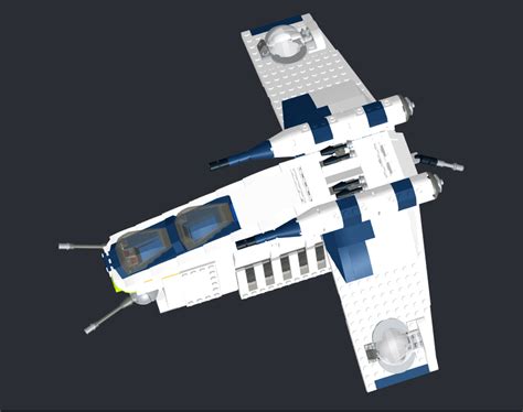 Lego Moc Republic Gunship Laati Modular By Willcrafting
