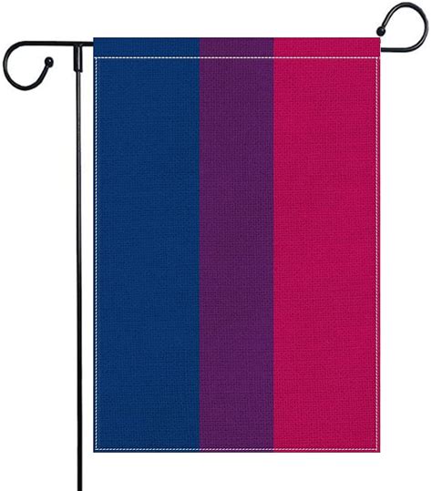 Bisexual Pride Garden Flag Decorations Small Bi Sexual Mini Pride Month
