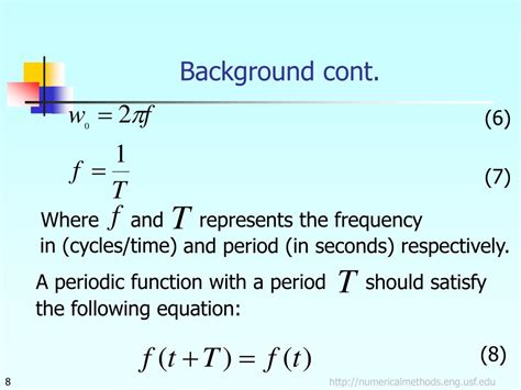 Ppt Numerical Methods Introduction To Fourier Series Part Introduction To Fourier Series