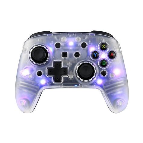 3rd Earth LED Wireless Controller For Switch PC And Mobile Black And Crystal BIG W