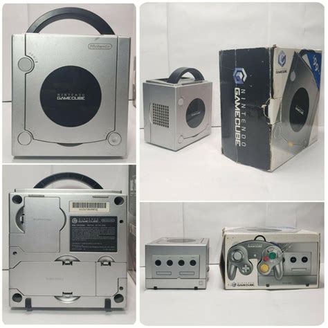 Nintendo Gamecube System Console Bundle Platinum Game Dol 101 Usa Lot