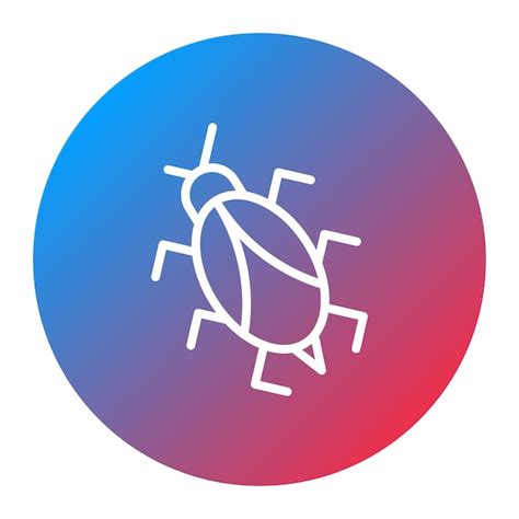 premium vector bug icon vector image can be used for information security