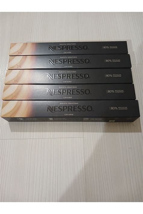 Nespresso Barista Creations Chiaro Kapsül Kahve Adet Kutu Fiyatı Yorumları Trendyol