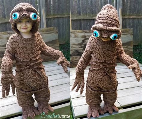 Handmade Crocheted Et Costume Adafruit Industries Makers Hackers