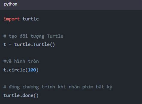 Học Lập Trình Vẽ Hình Tròn Python Dễ Dàng Với Các Thủ Thuật Và Ví Dụ