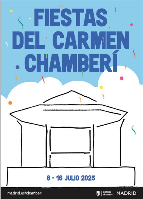 Fiestas del Carmen en Chamberí 2023 MERCADEO POP