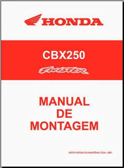 MANUAIS TÉCNICOS MANUAL MONTAGEM TWISTER HONDA EM PORTUGUES