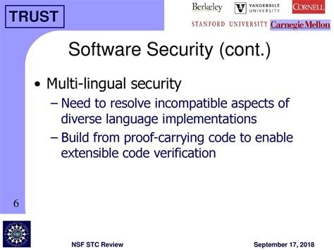 Trustteam For Research In Ubiquitous Secure Technologies Ppt Download
