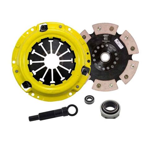 Act 1989 Honda Civic Hdrace Rigid 6 Pad Clutch Kit Racing