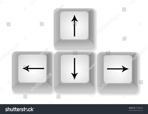 Arrow Key Keyboard Over 2 851 Royalty Free Licensable Stock Vectors And Vector Art Shutterstock