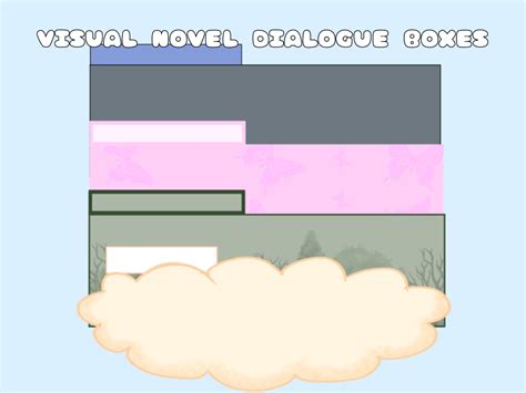 Devlog Visual Novel Dialogue Boxes By Charcoalstudios