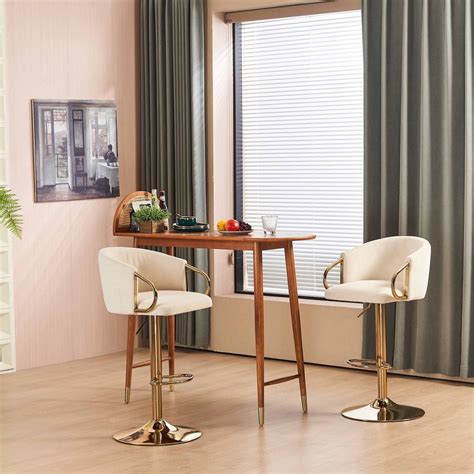 Redom Barhocker Höhenverstellbare Barstühle Drehbare 2er Set Mit