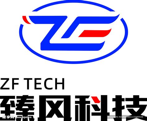 臻风科技标志设计图 企业LOGO标志 标志图标 设计图库 昵图网nipic