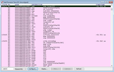 Windbg With Correlated Timestamps For Event And Instruction Trace