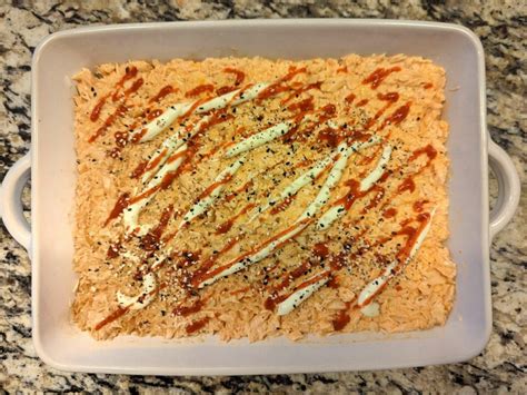 Easy Salmon Sushi Bake Recipe Perfect For Parties
