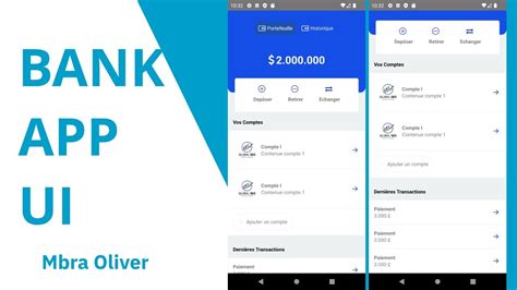React Native Mobile Bank APP UI YouTube