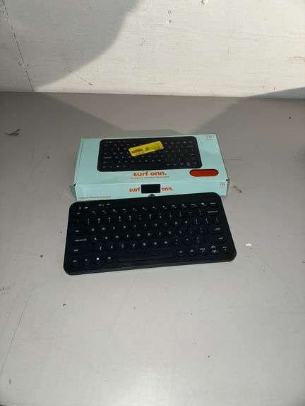 Surf Onn Compact Wireless Keyboard Bluetooth Speaker Lambrecht Auction Inc
