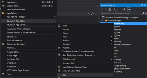 Move Webapi Hosted In Azure Website To Azure Api App In Visual Studio