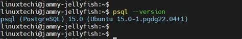如何在Ubuntu 22 04系统上安装PostgreSQL 15数据库 个人文章 SegmentFault 思否