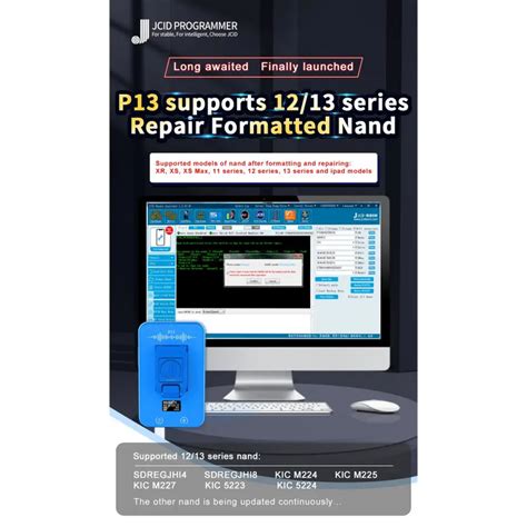 Jc P13 Ibox2 Irepair P12 Pcie Nand Programmer For Iphone 6 13 Promax