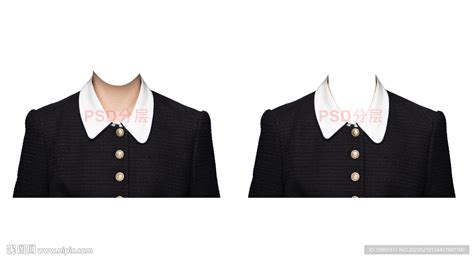 女人黑纺织衬衫衣服素材psd设计图psd分层素材psd分层素材设计图库昵图网