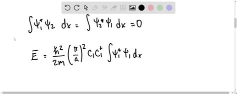 SOLVED A Using The Normalized Mixed Wave Function Of Problem Calculate The Expectation