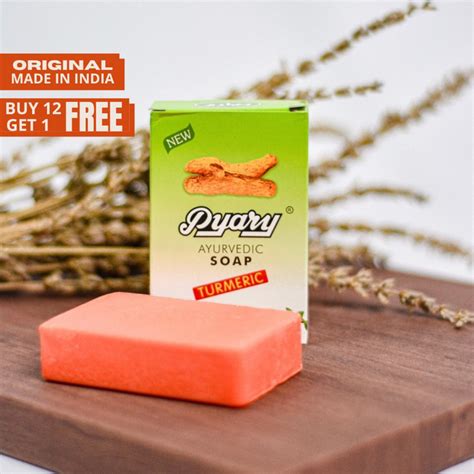 Pyary Turmeric Soap Original Shopee Philippines