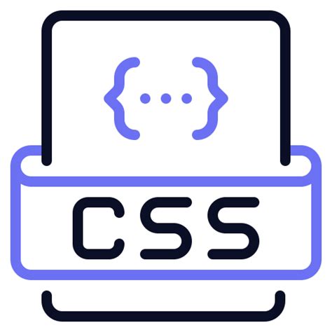 Css Generic Color Outline Icon