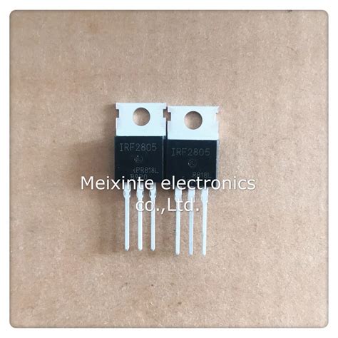 10pcs Lot IRF2805 MOSFET N CH 55V 75A TO 220AB Best Quality