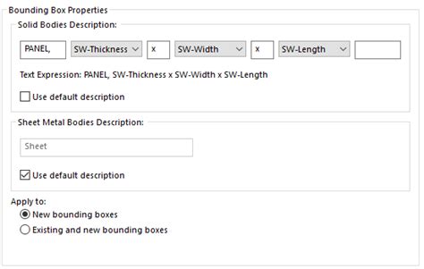 SOLIDWORKS 2018 Bounding Box Updates Tutorial Innova Systems