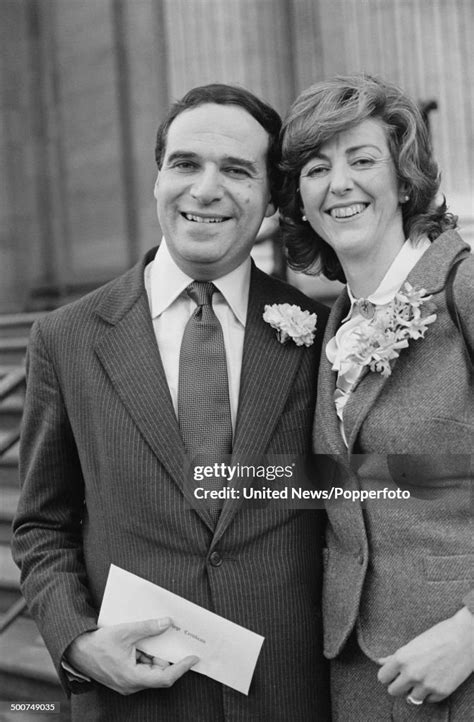 Conservative Mp Leon Brittan With His Wife Diana Clemetson At Their