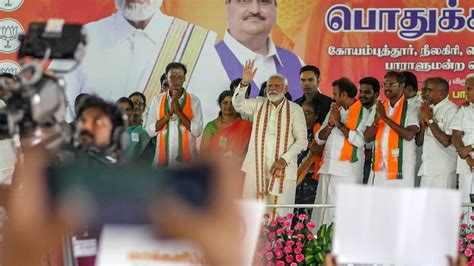 Lok Sabha Polls Pm Modis Path To 400 Seat Goal Runs Through South