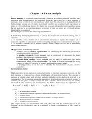 Principal Component Analysis Pdf Principal Component Analysis And Factor Analysis Ani Katchova