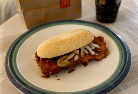 Mcdonalds Mcrib Sandwich Returns For Limited Time