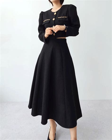 [세트가격🎀실물깡패] 하객룩 투피스 세트 자켓 스커트 상하 정장 셋업 에이블리