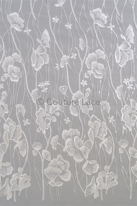 Floral Bridal Lace Bridal Lace Material Off White Bridal Lace Floral
