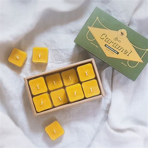 밀랍 티라이트 캔들 세트 16ea Product Scent