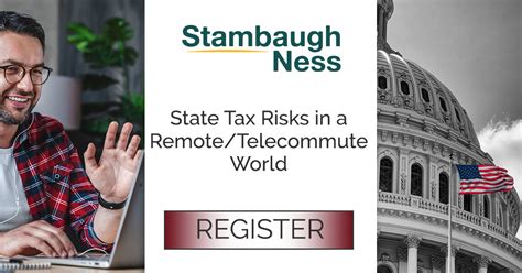 State Tax Risks In A Remote Telecommute World