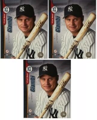 Jason Giambi New York Yankees Baseball 8 X 10 Color Photo Lot 3 Ea Ebay