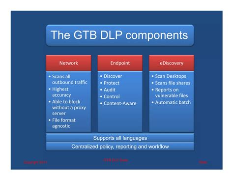 GTB Data Loss Prevention PDF