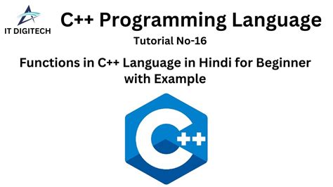 Function In C Programming Language In Hindi For Beginner With Practical Cplusplustutorial