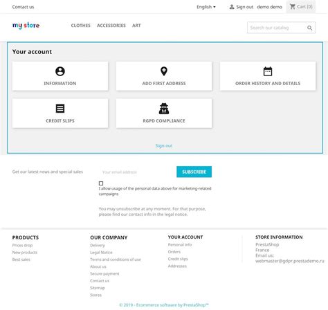 Module Prestashop Gdpr Compliance Pro Prestapro