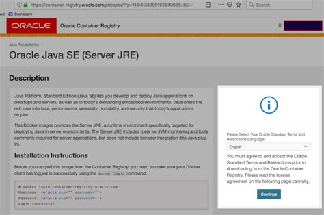 Docker Pull Container Registry Oracle Access Denied Or Unauthorized