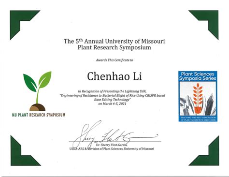 Pdf Chenhao Li Mu Symposium2021