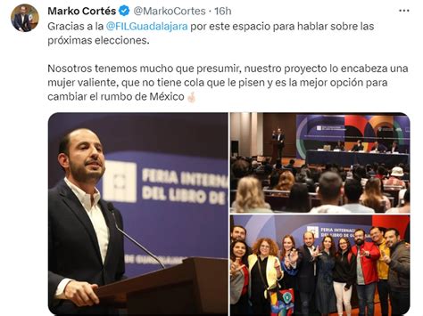 Marko Cortés ‘resbala En La Fil Olvida Alianza Pri Pan Y Critica