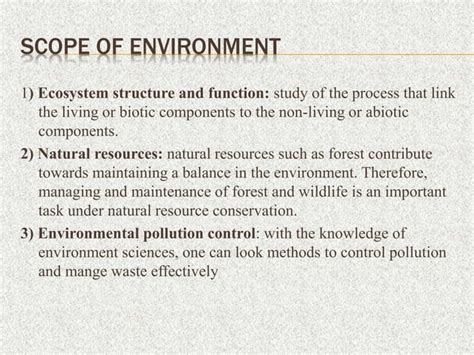 Ecosystem And Environment Ge3451 Environmental Science Pptx