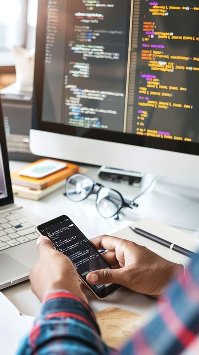 Free Coding Workstation Setup Image Download At Stockcake